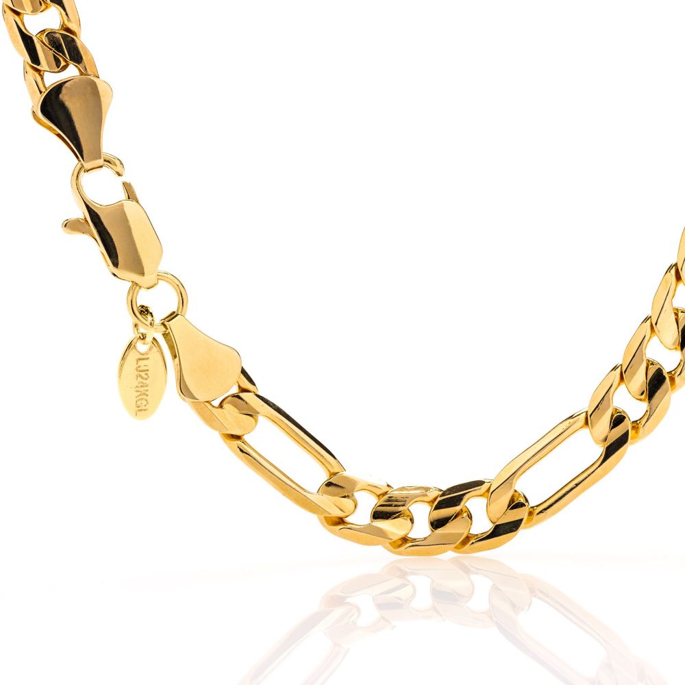 7mm Figaro Chain Figaro Chain Diamond Cut | Lifetime Jewelry
