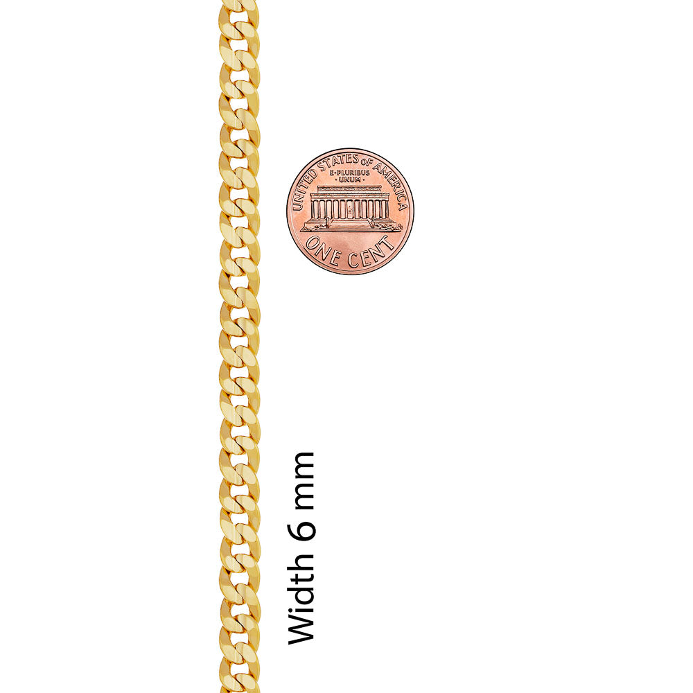 6mm Cuban Link Chain Necklace | Lifetime Jewelry